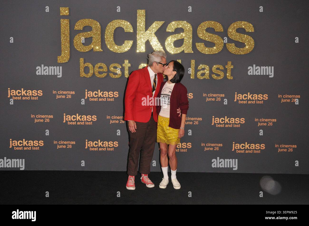 Johnny Knoxville and Emily Ting at the "Jackass: Best and Last" UK Fan ...