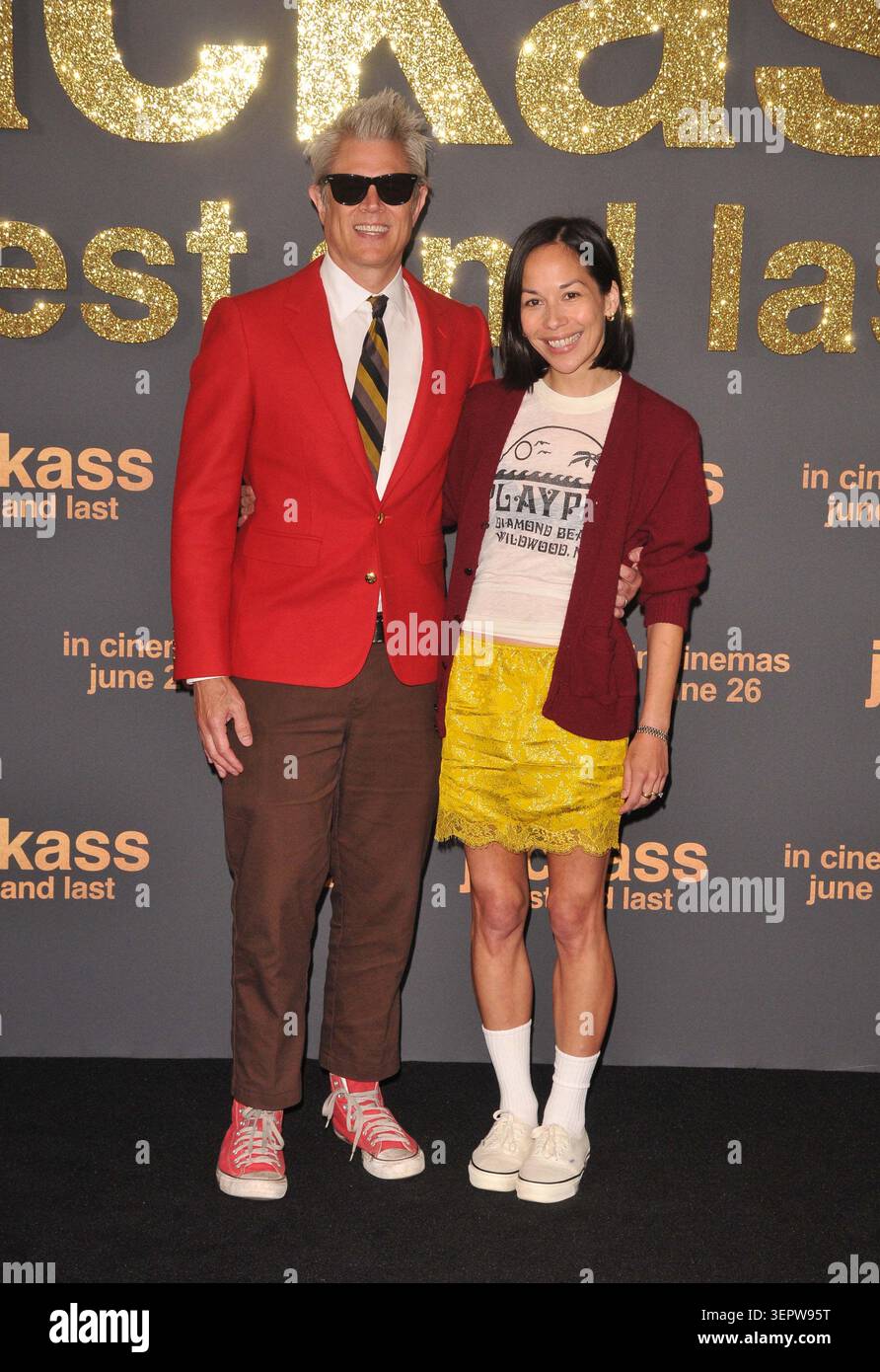 Johnny Knoxville and Emily Ting at the "Jackass: Best and Last" UK Fan ...