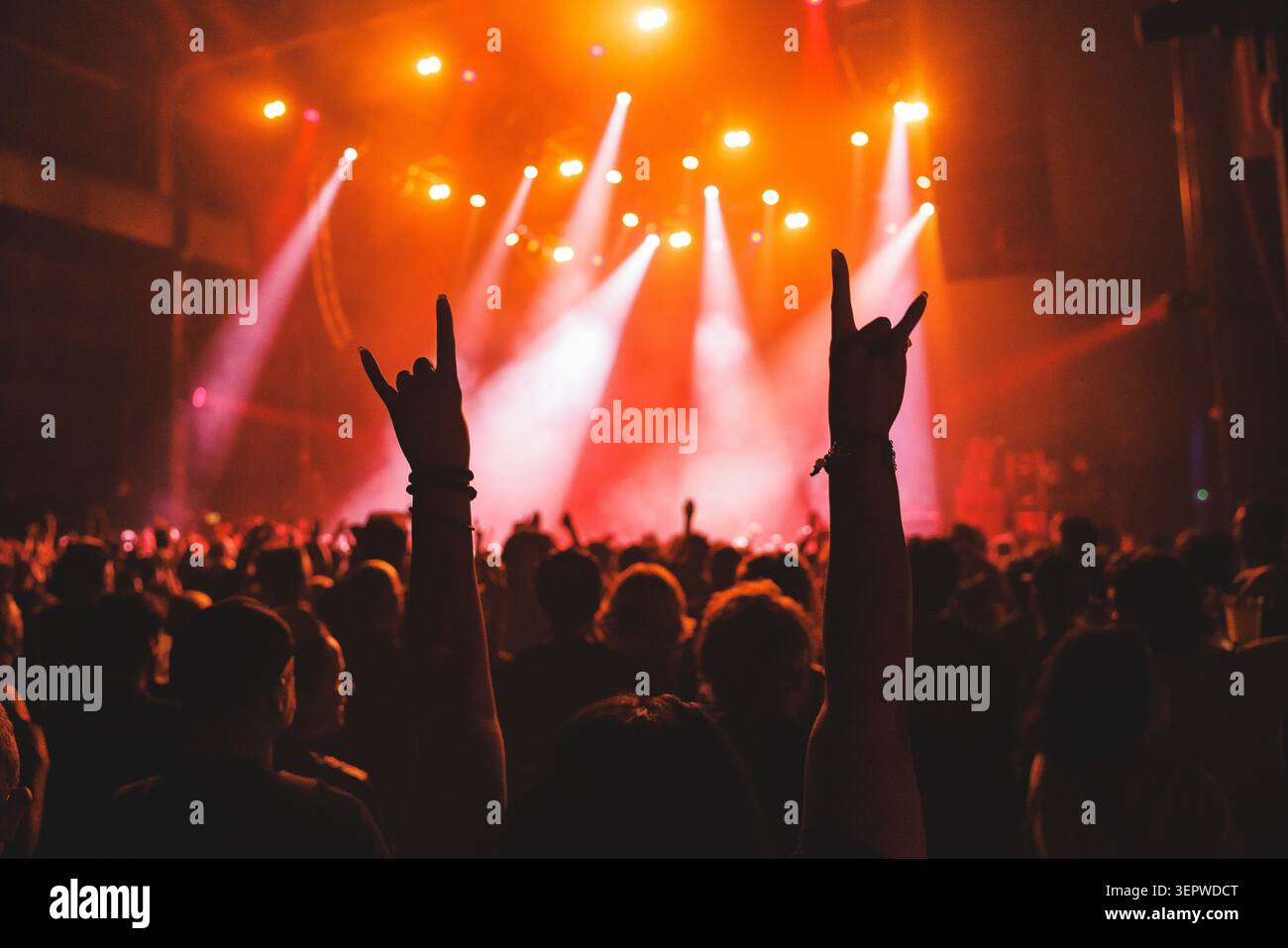 Copenhagen, Denmark. 15th, June 2026. Concert goers seen at a live ...