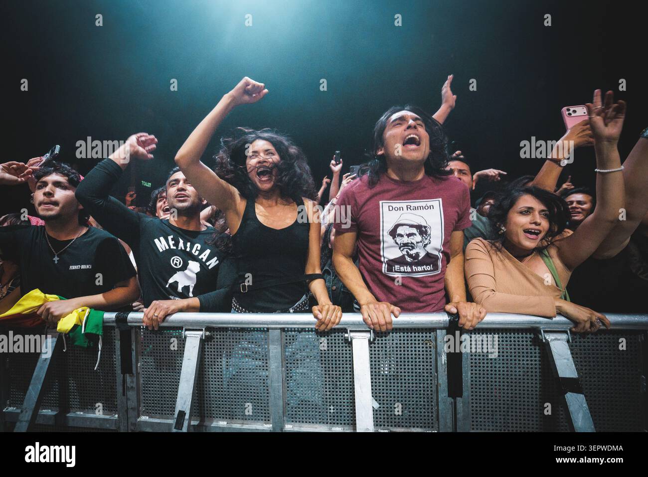 Copenhagen, Denmark. 15th, June 2026. Concert goers seen at a live ...