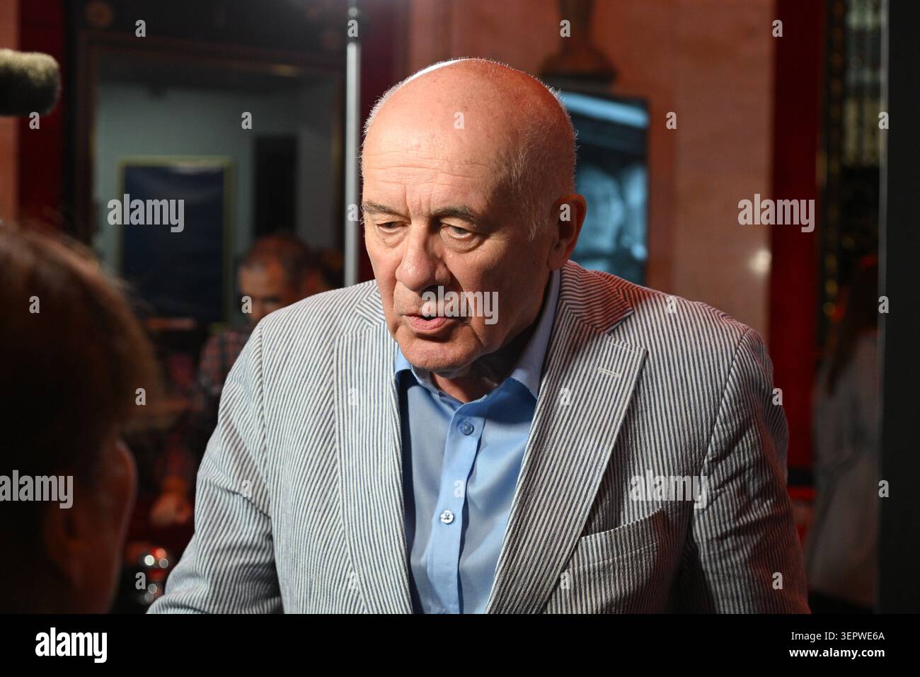Warsaw, PL. 15th June, 2026. Hans Zischler attends Polish film premiere ...
