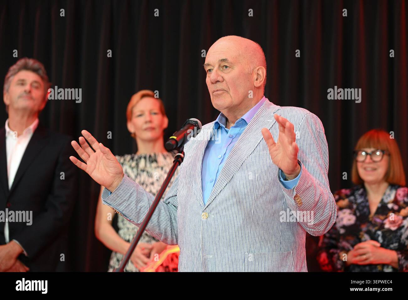 Warsaw, PL. 15th June, 2026. Hans Zischler attends Polish film premiere ...
