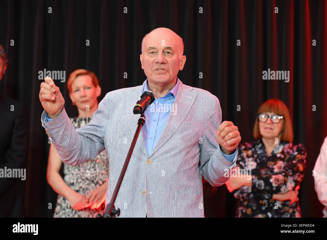 Warsaw, PL. 15th June, 2026. Hans Zischler attends Polish film premiere ...