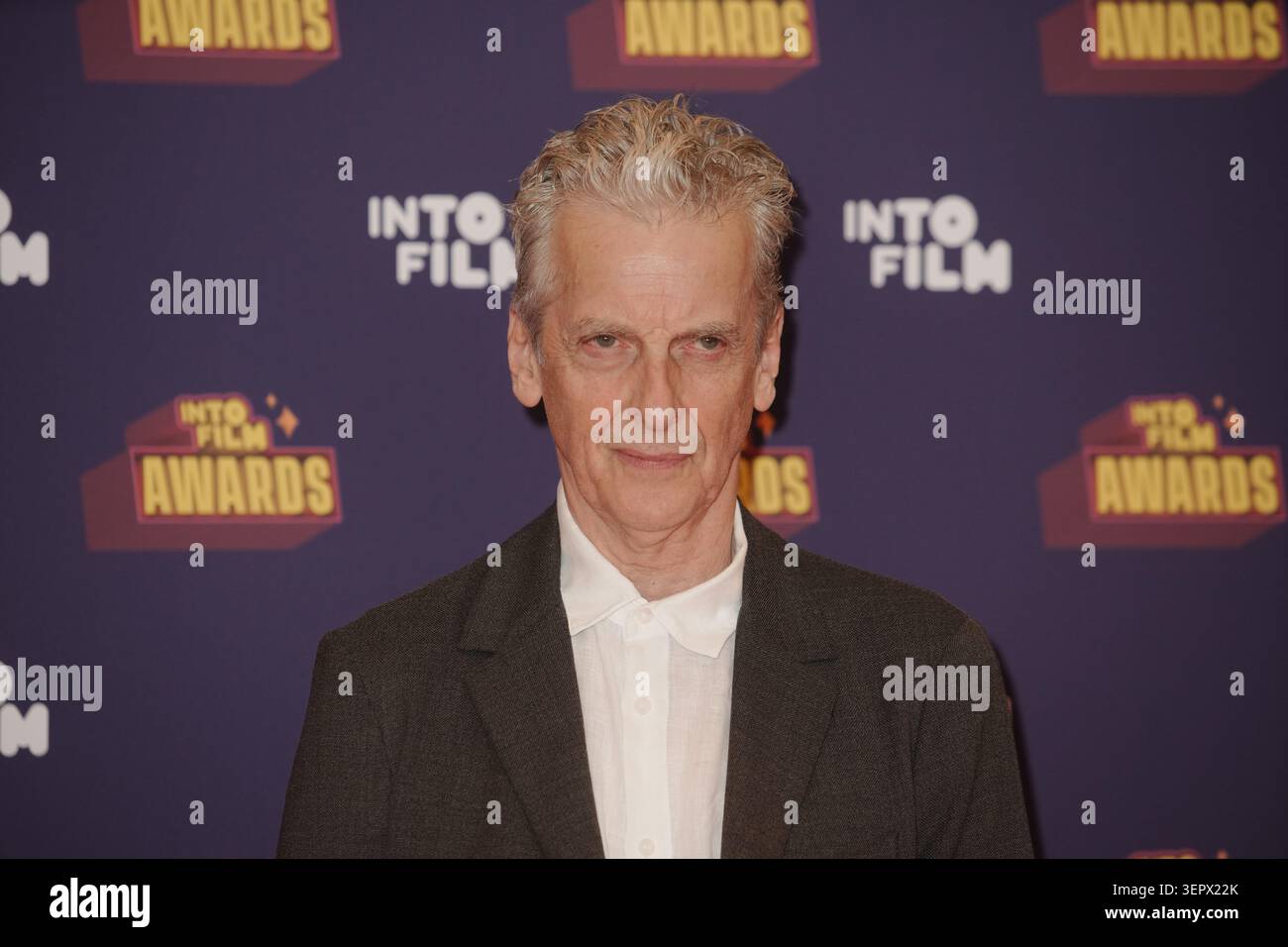 Peter Capaldi arriving for the Into Film Awards at Odeon Luxe ...