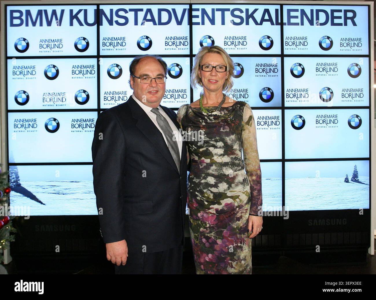 Michael Lindner mit Ehefrau Daniele Boerlind - BMW Kunstadventskalender ...