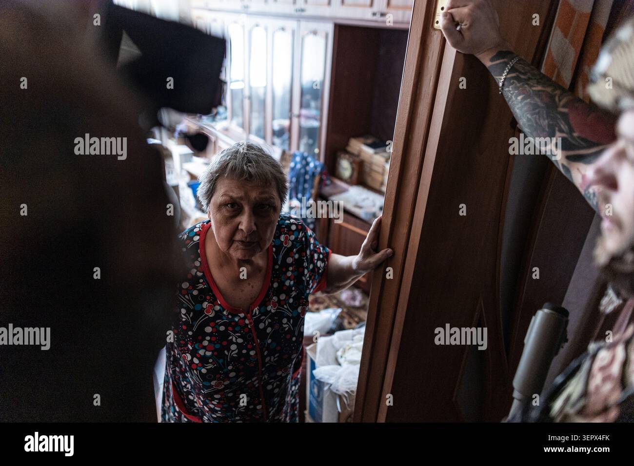 Druzhkivka, Ukraine. 15th June, 2026. The Ukrainian police unit ‘White ...