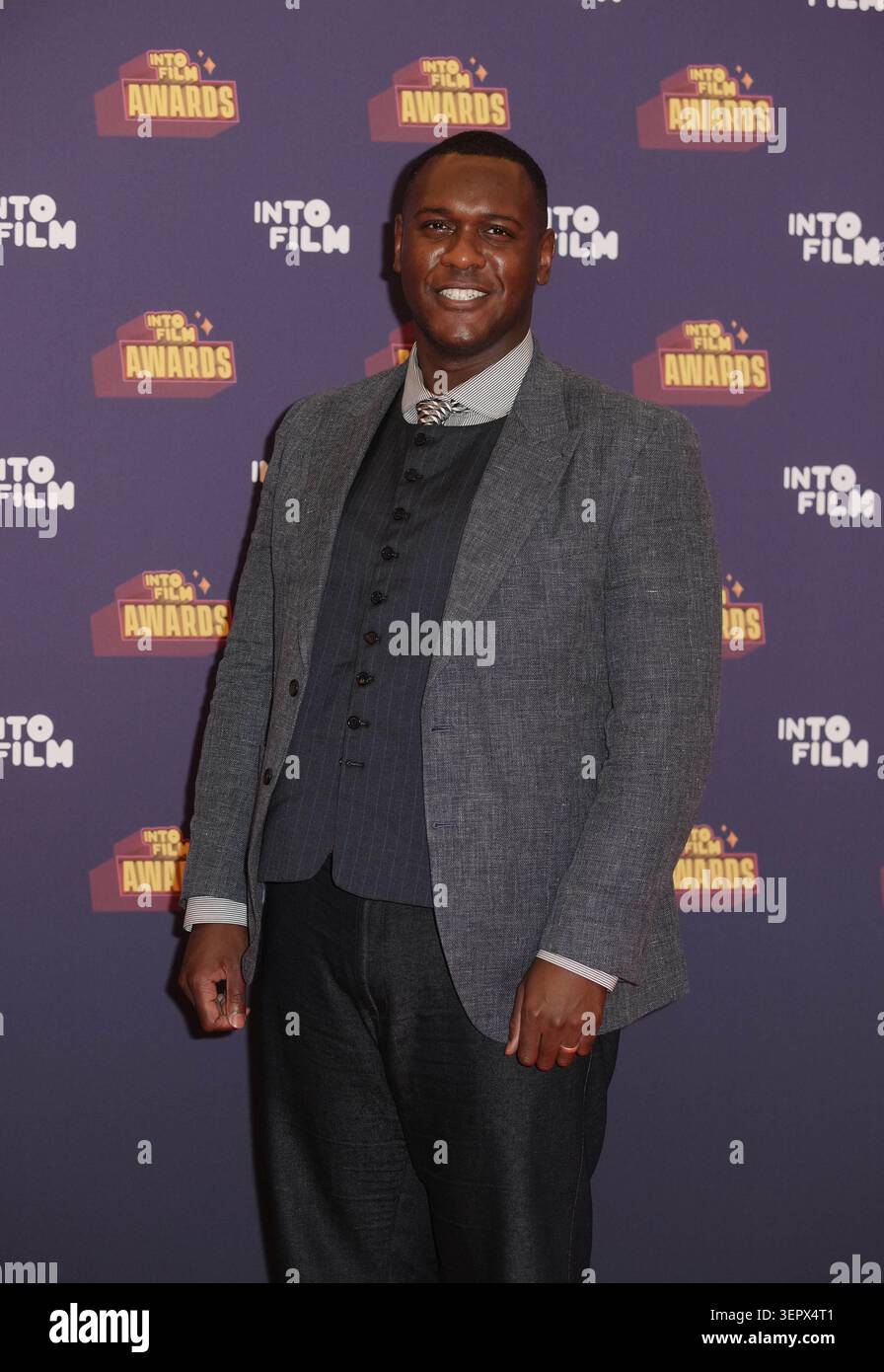Abubakar Salim arriving for the Into Film Awards at Odeon Luxe ...