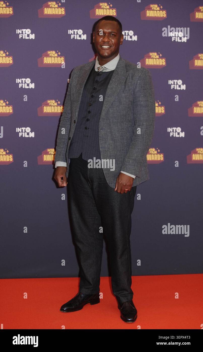 Abubakar Salim arriving for the Into Film Awards at Odeon Luxe ...