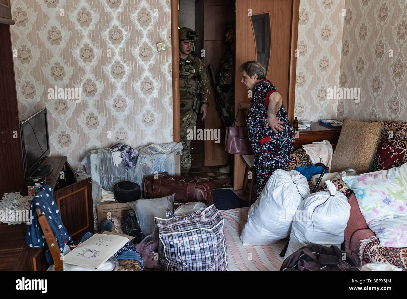 Druzhkivka, Ukraine. 15th June, 2026. The Ukrainian police unit ‘White ...