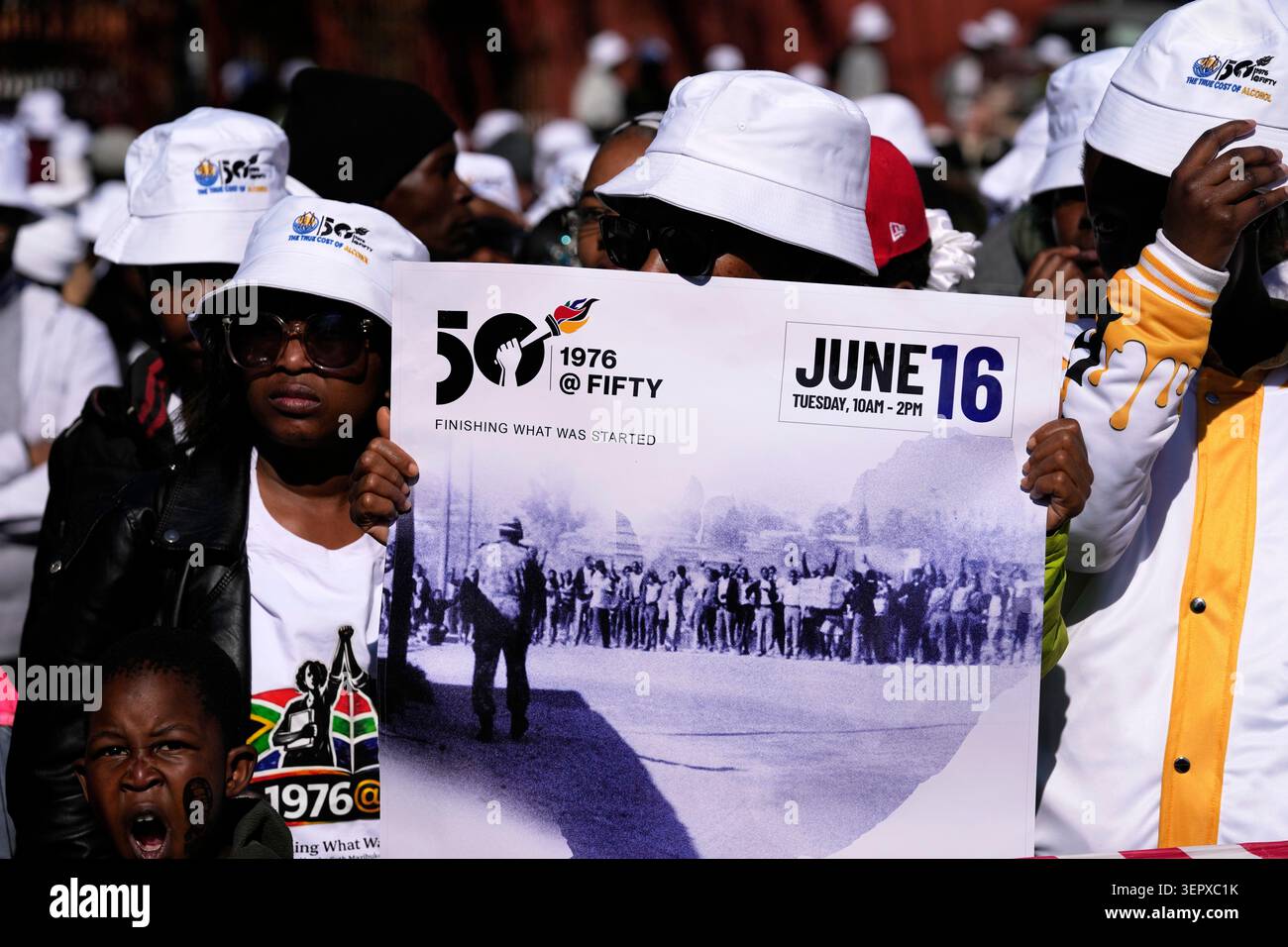 Youth march to mark 50 years since Soweto student protests that turned ...