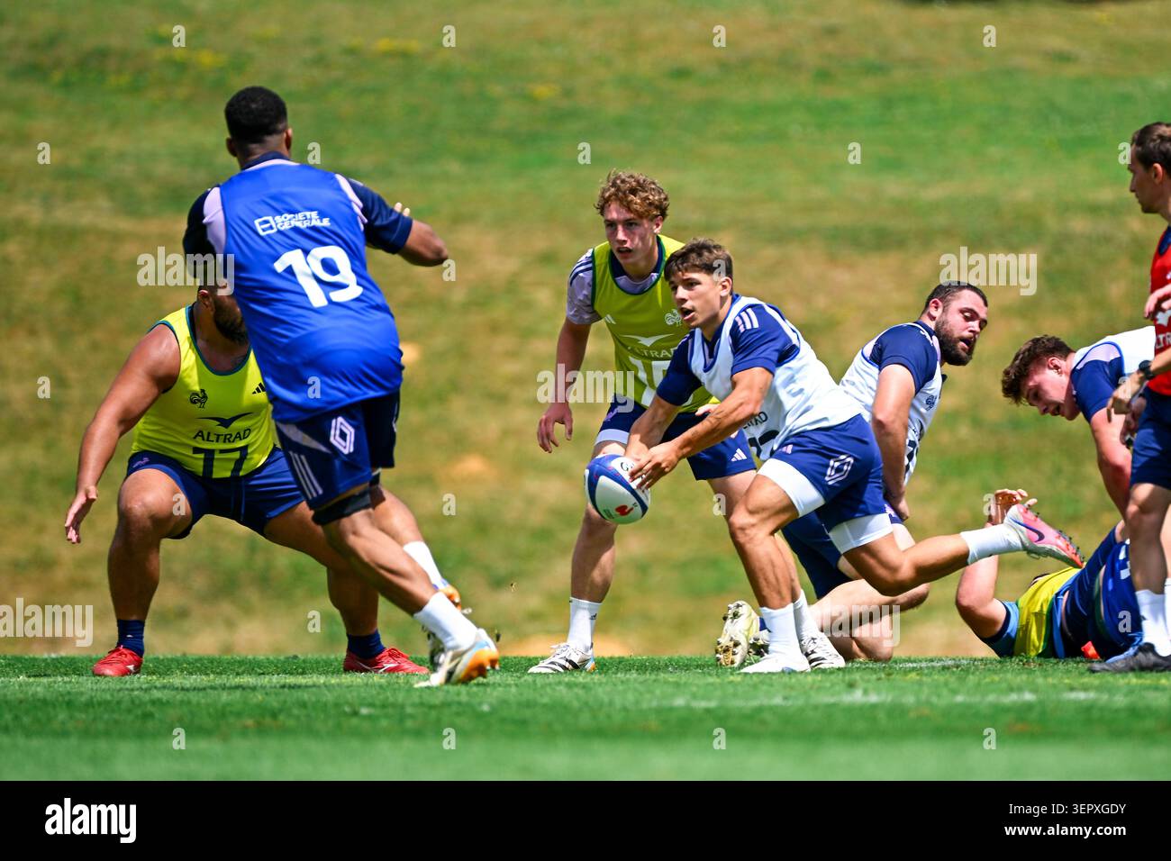 Mathis FERTE of France during the training session of France Team at ...