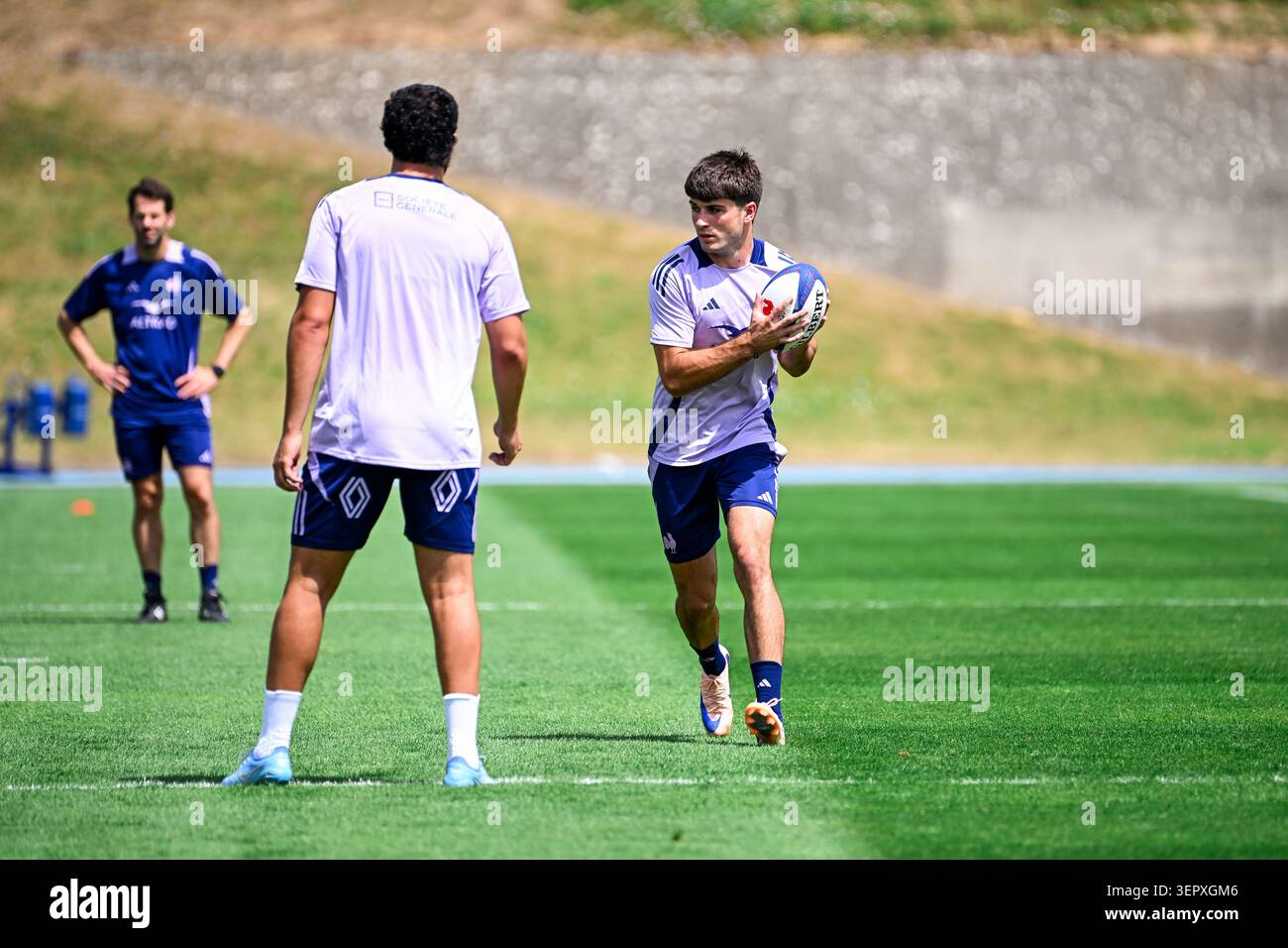 Mathis FERTE of France during the training session of France Team at ...