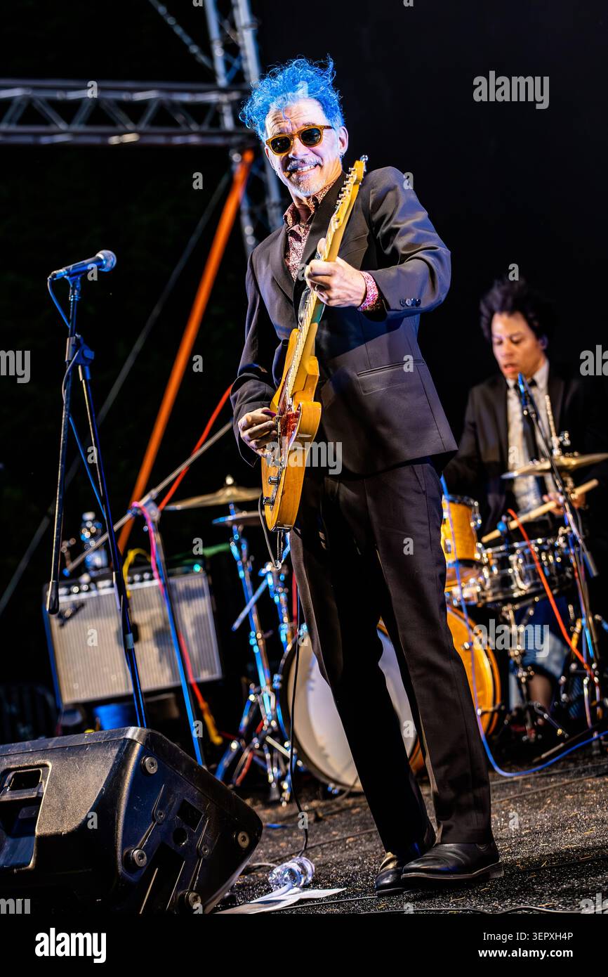 Varese Italy. 15th jun 2026. The American garage rock band THE DEL ...