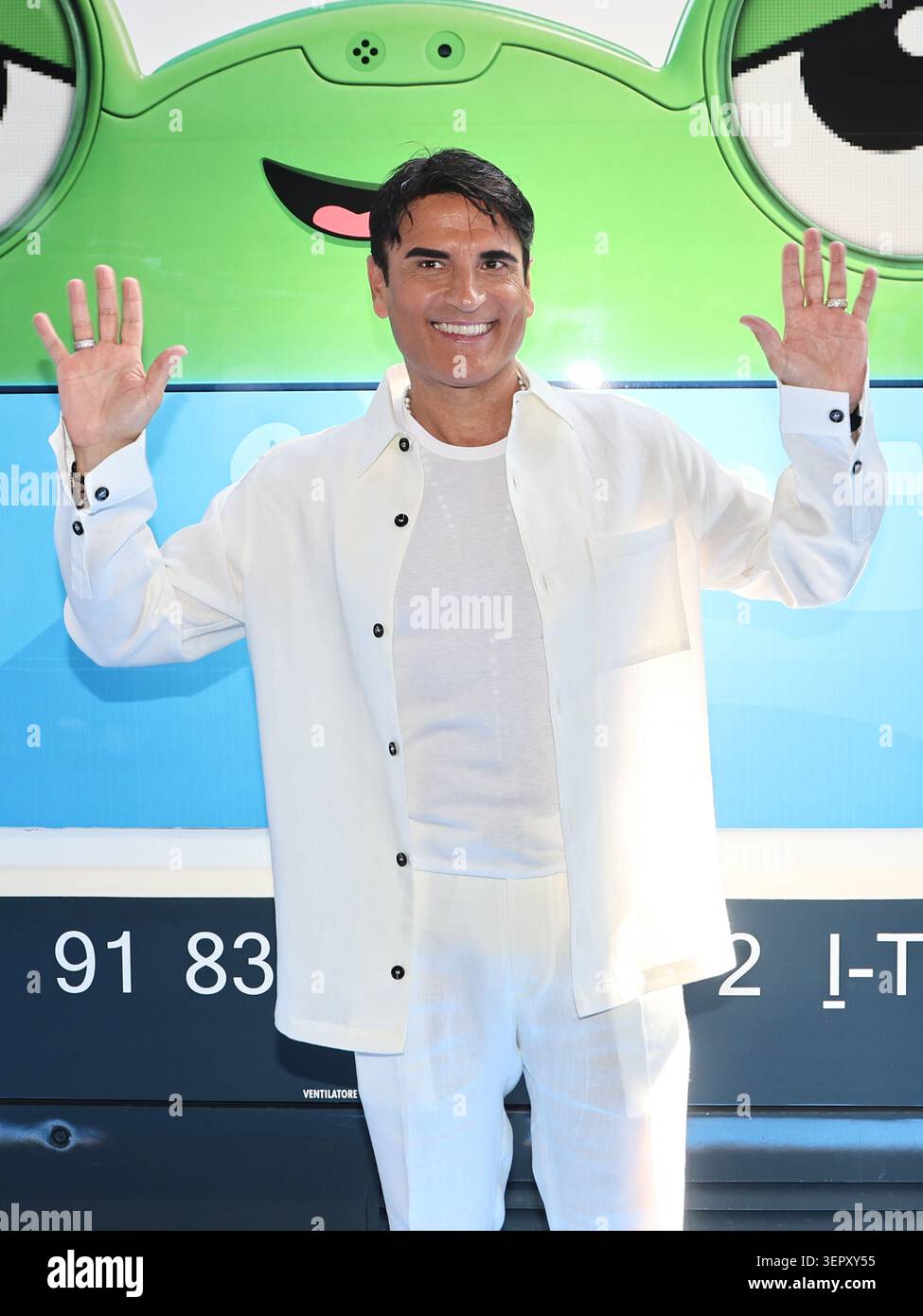 Roma, Italia. 16th June, 2026. Rome, Termini Station, photo op for the ...