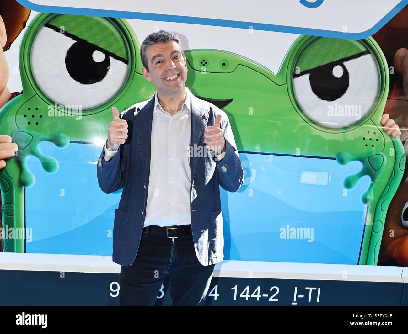 Roma, Italia. 16th June, 2026. Rome, Termini Station, photocall for the ...