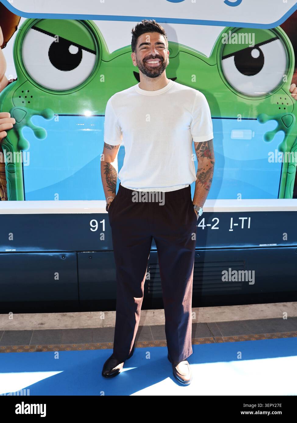 Roma, Italia. 16th June, 2026. Rome, Termini Station, photocall for the ...