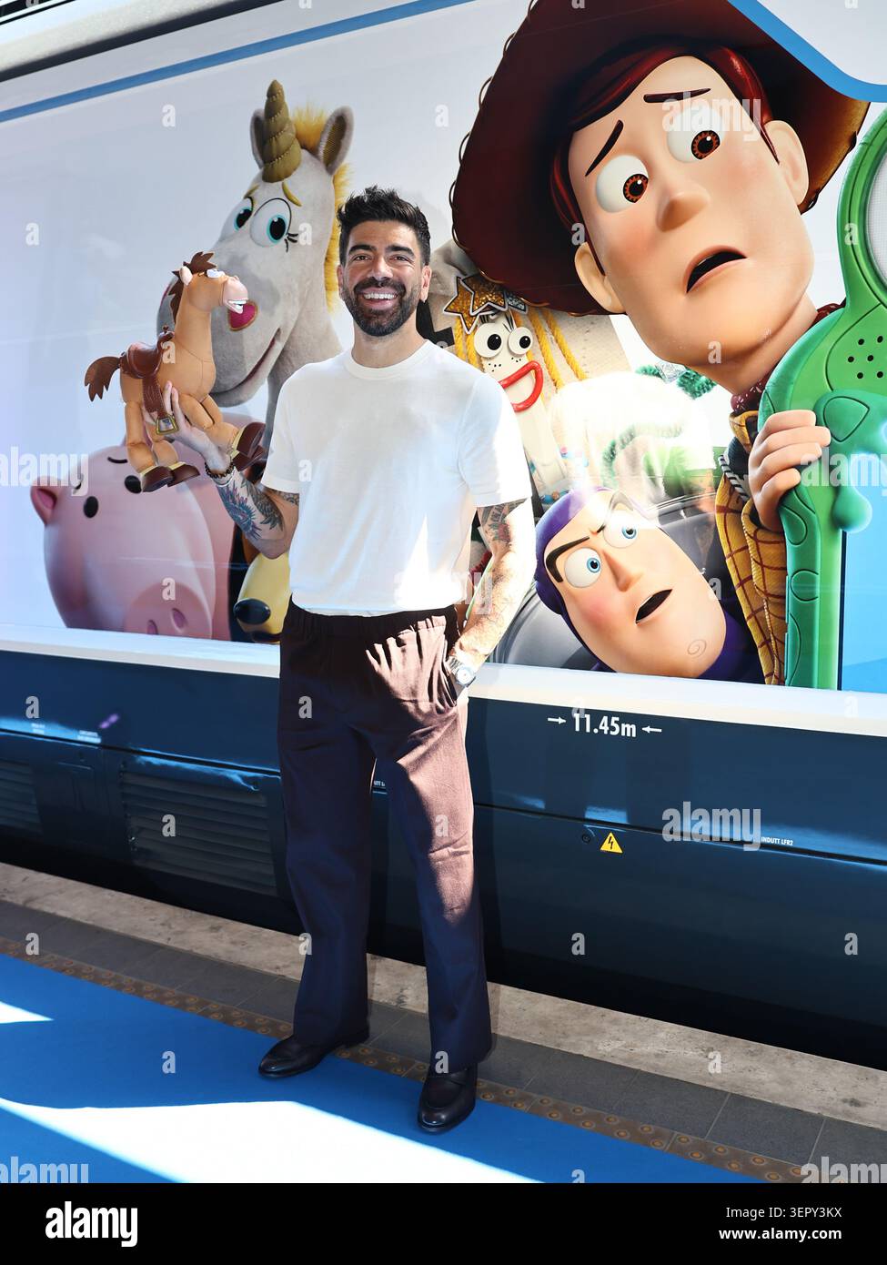 Roma, Italia. 16th June, 2026. Rome, Termini Station, photocall for the ...