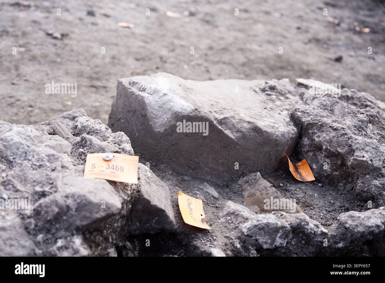 NIJMEGEN - Excavations at the site where a large part of a Roman ...