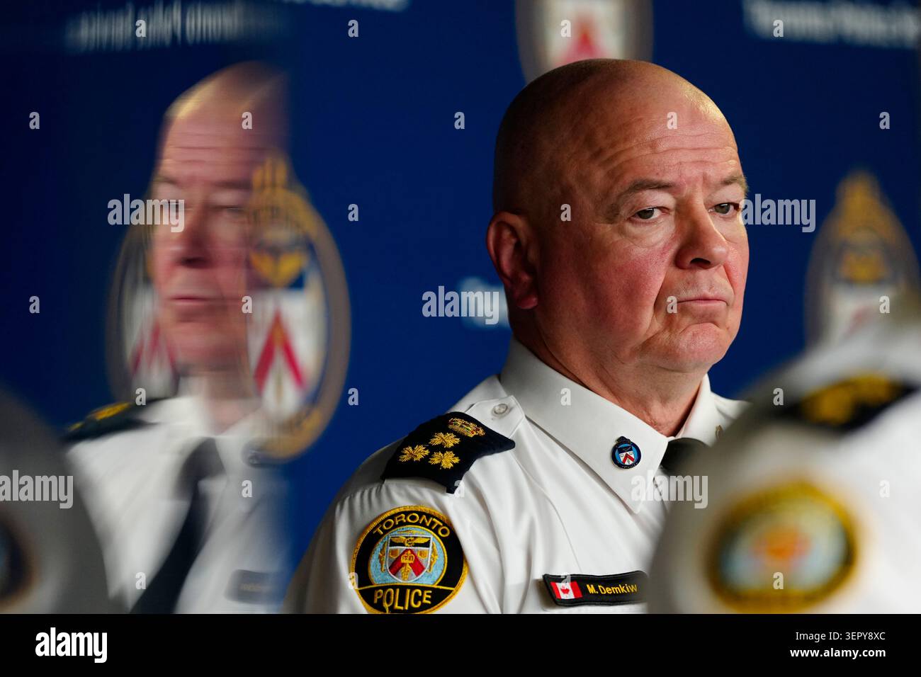 Toronto, Canada. 16th June, 2026. Toronto Police Chief Myron Demkiw is ...