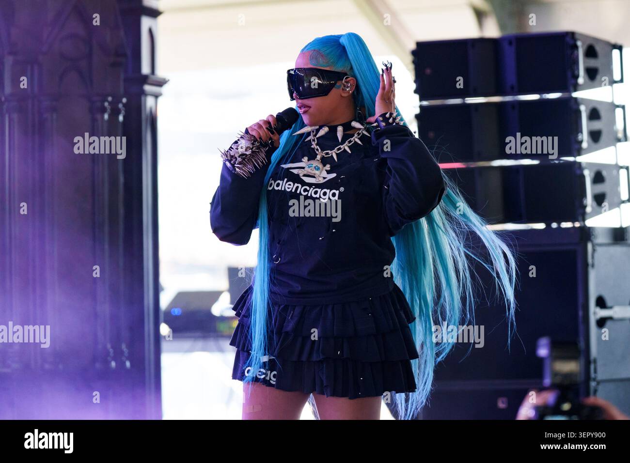 North West performs at Summer Smash on Friday, June 12, 2026, at the ...