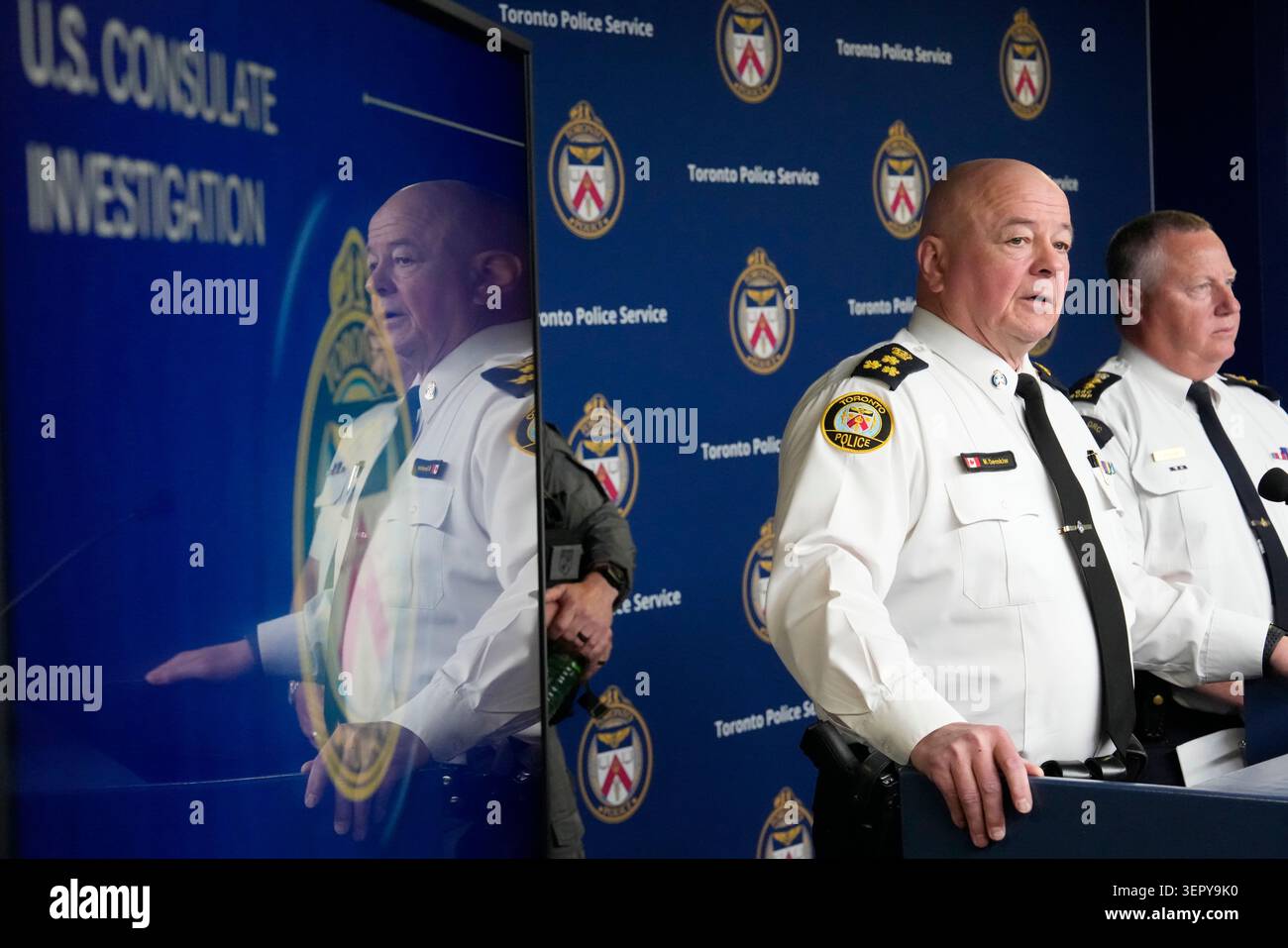 Toronto, Canada. 16th June, 2026. Toronto Police Chief Myron Demkiw ...