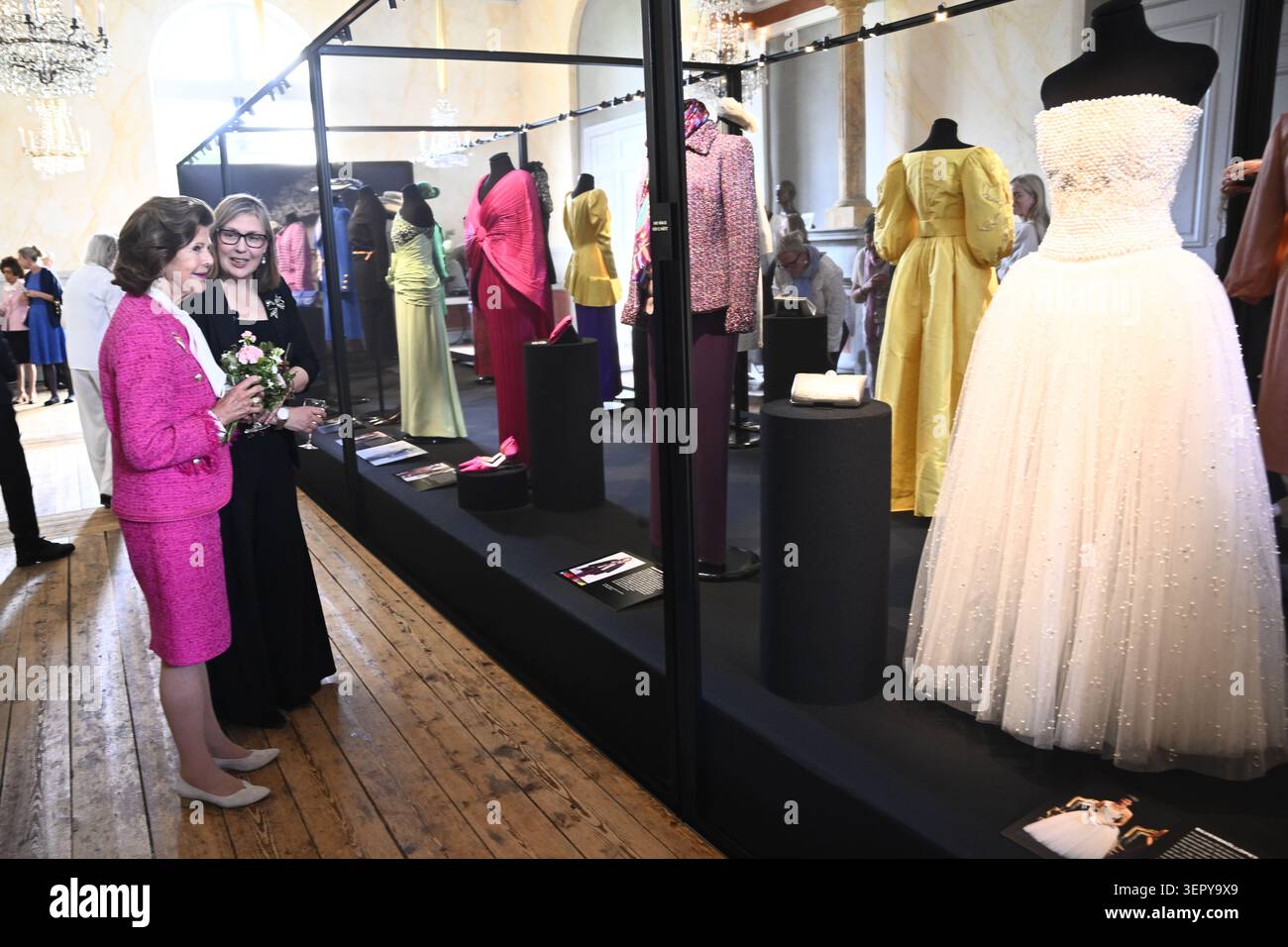 STOCKHOLM, SWEDEN 20260616Queen Silvia at the opening of the exhibition ...