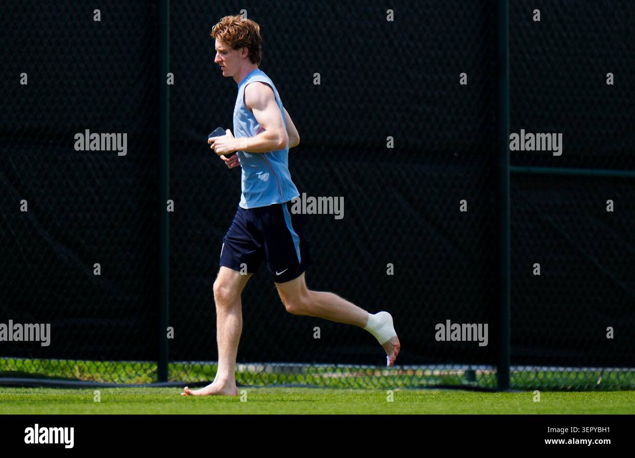 England's Anthony Gordon during a training session at Swope Soccer ...