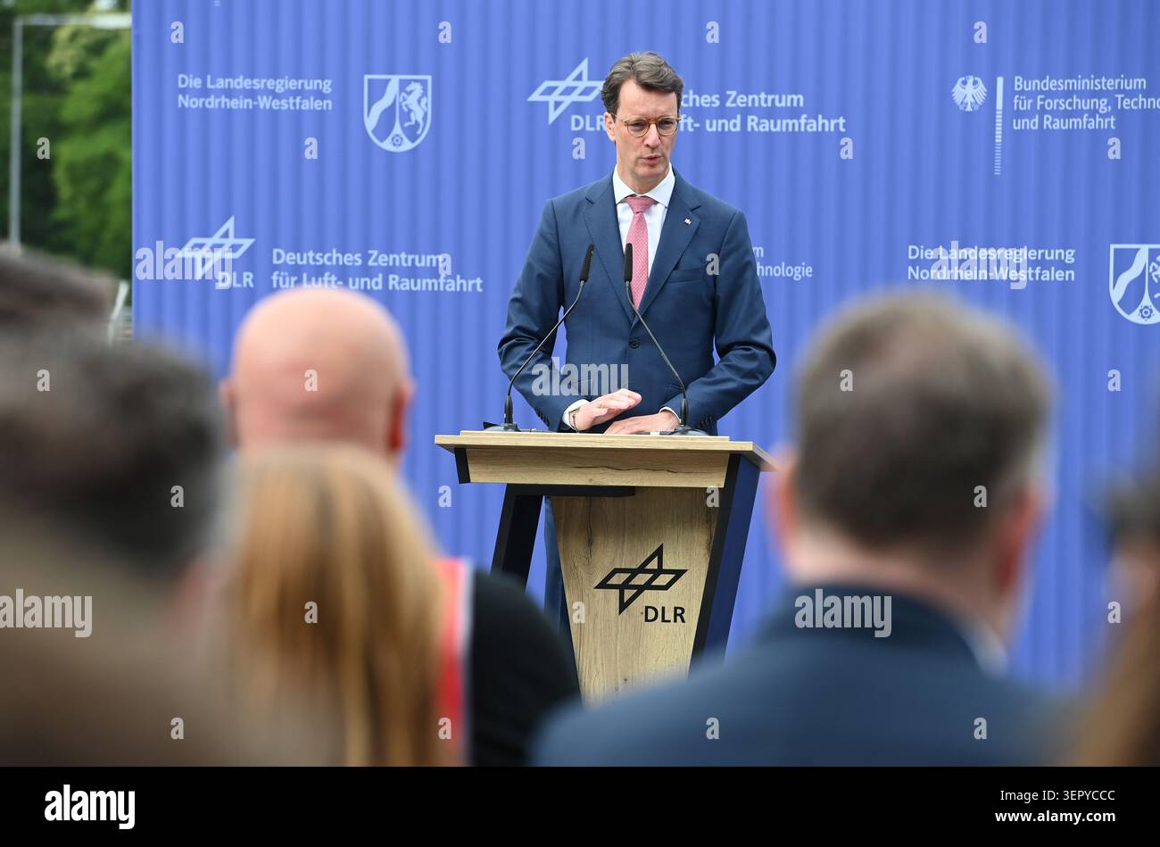 Hendrik WUEST, W?st, CDU, Prime Minister of North Rhine-Westphalia, in ...