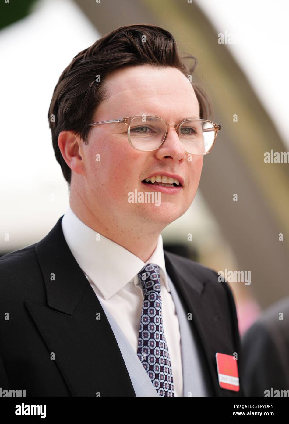 Winning trainer Joseph O'Brien after Kizlyar won the Ascot Stakes ...