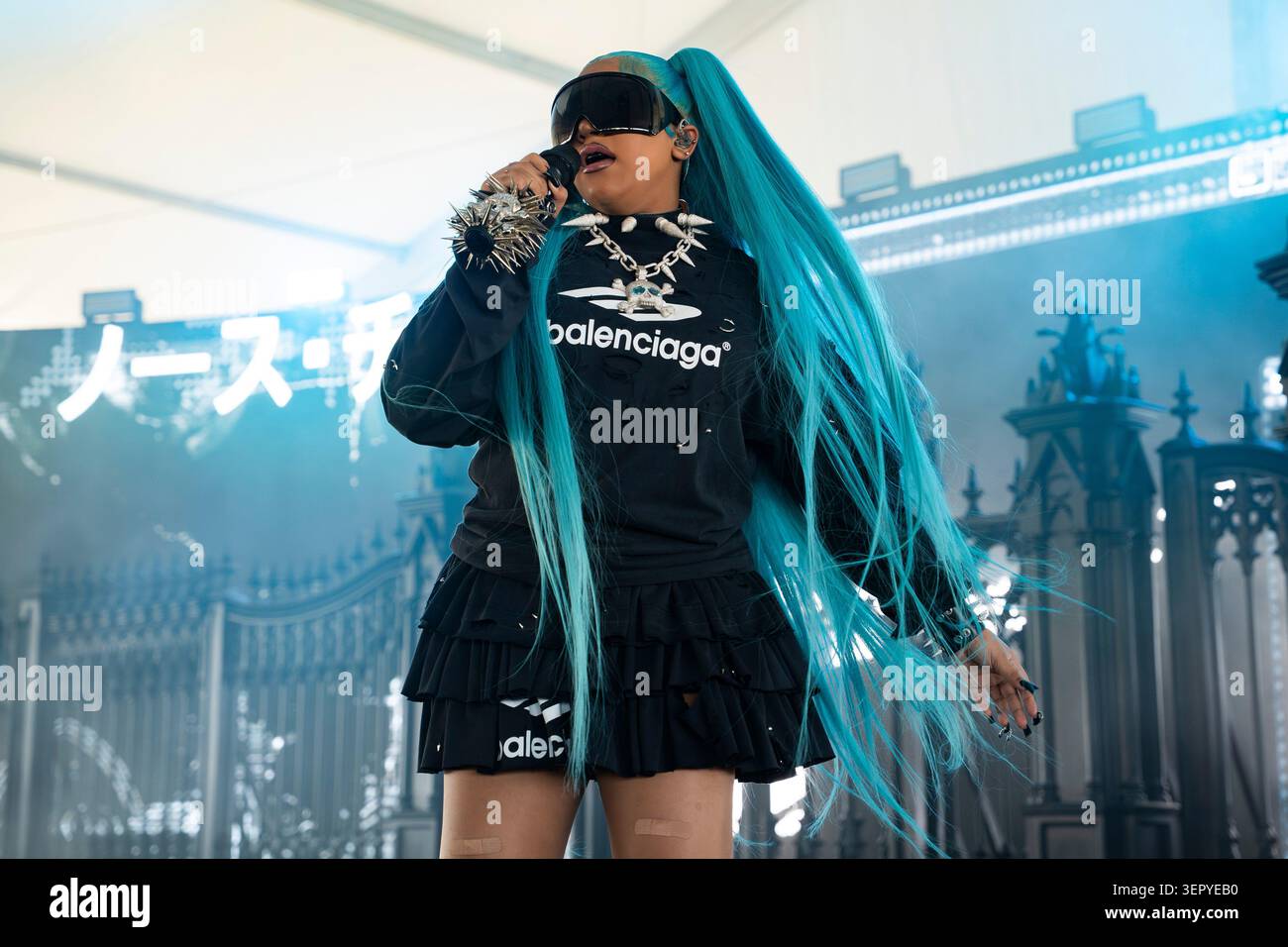 North West performs at Summer Smash on Friday, June 12, 2026, at the ...