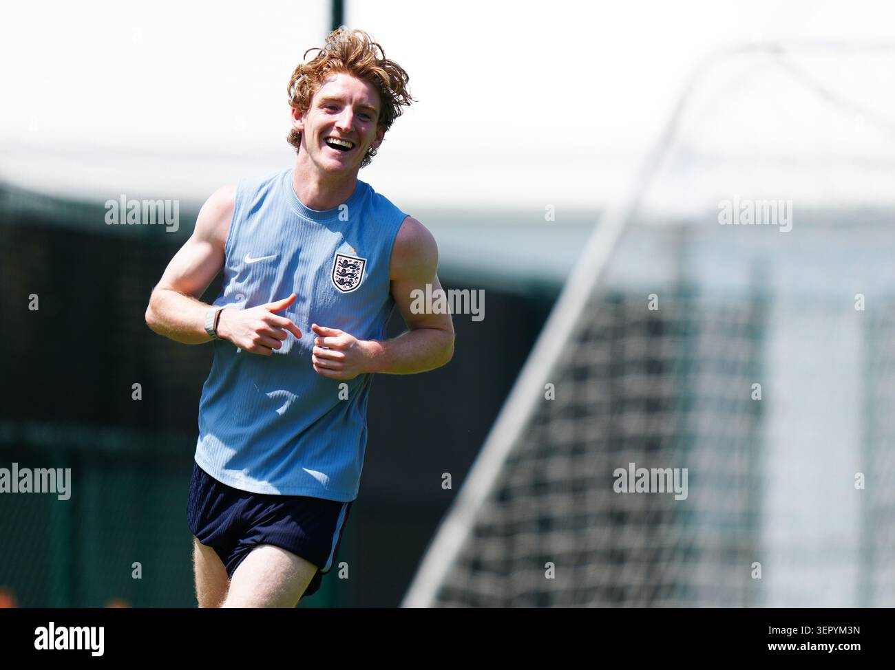 England's Anthony Gordon during a training session at Swope Soccer ...