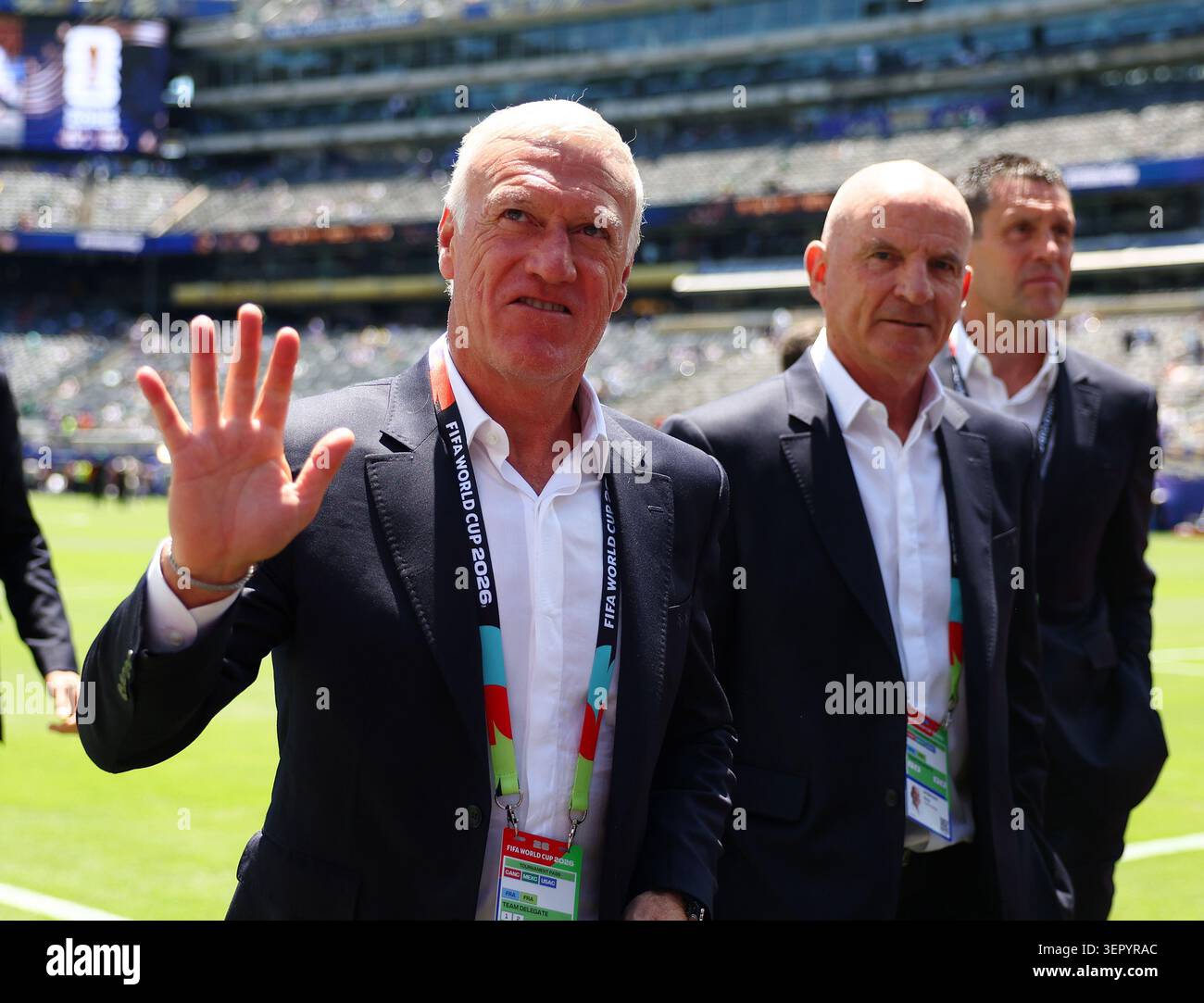 New Jersey, USA, 16th June 2026. Didier Deschamps, head coach of France ...
