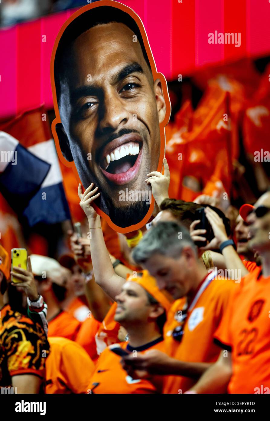 ARLINGTON - Dutch supporters during the FIFA 2026 World Cup Group F ...