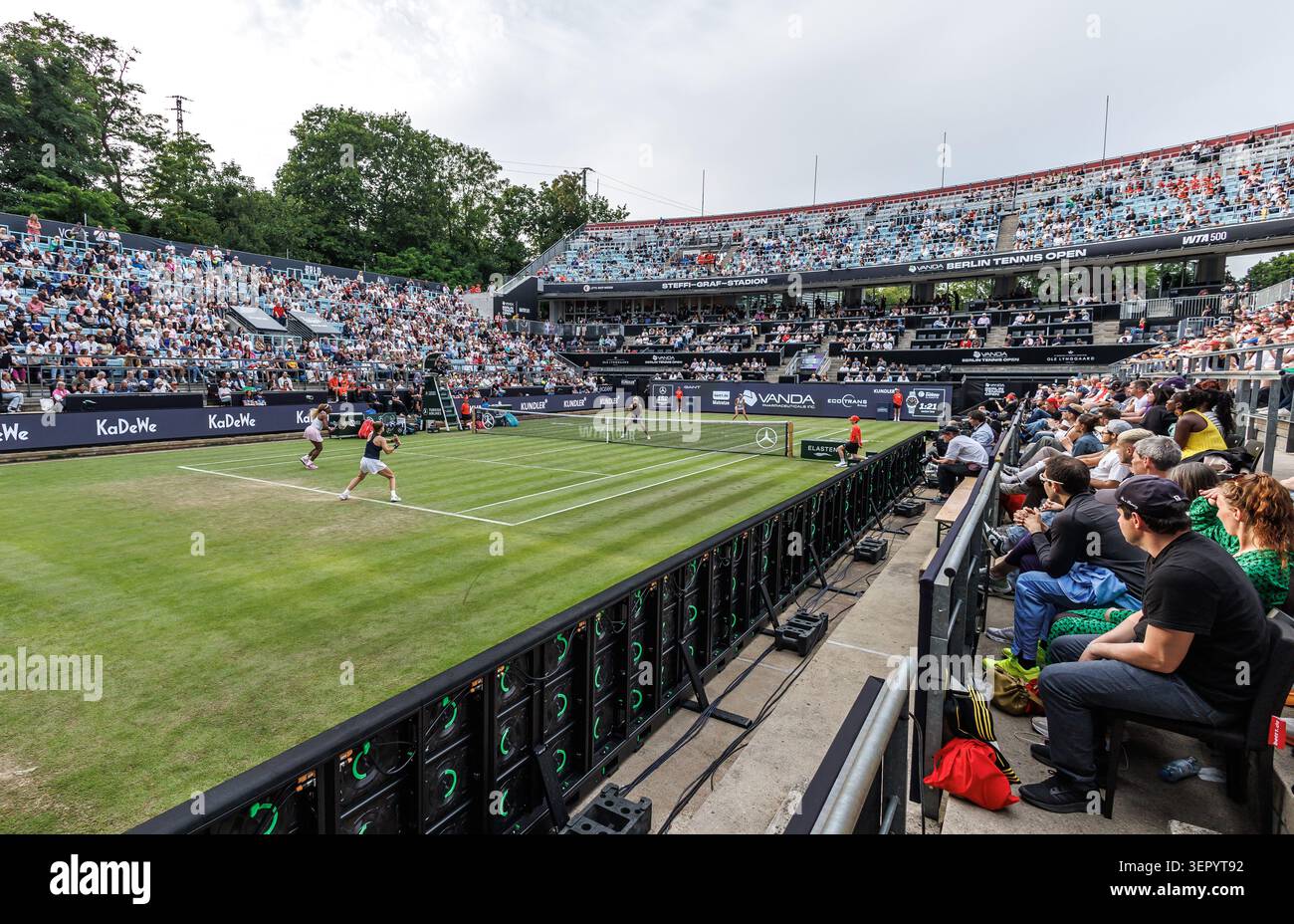 16 June 2026, Berlin: Tennis: WTA Tour, Doubles, Women, 1st Round ...