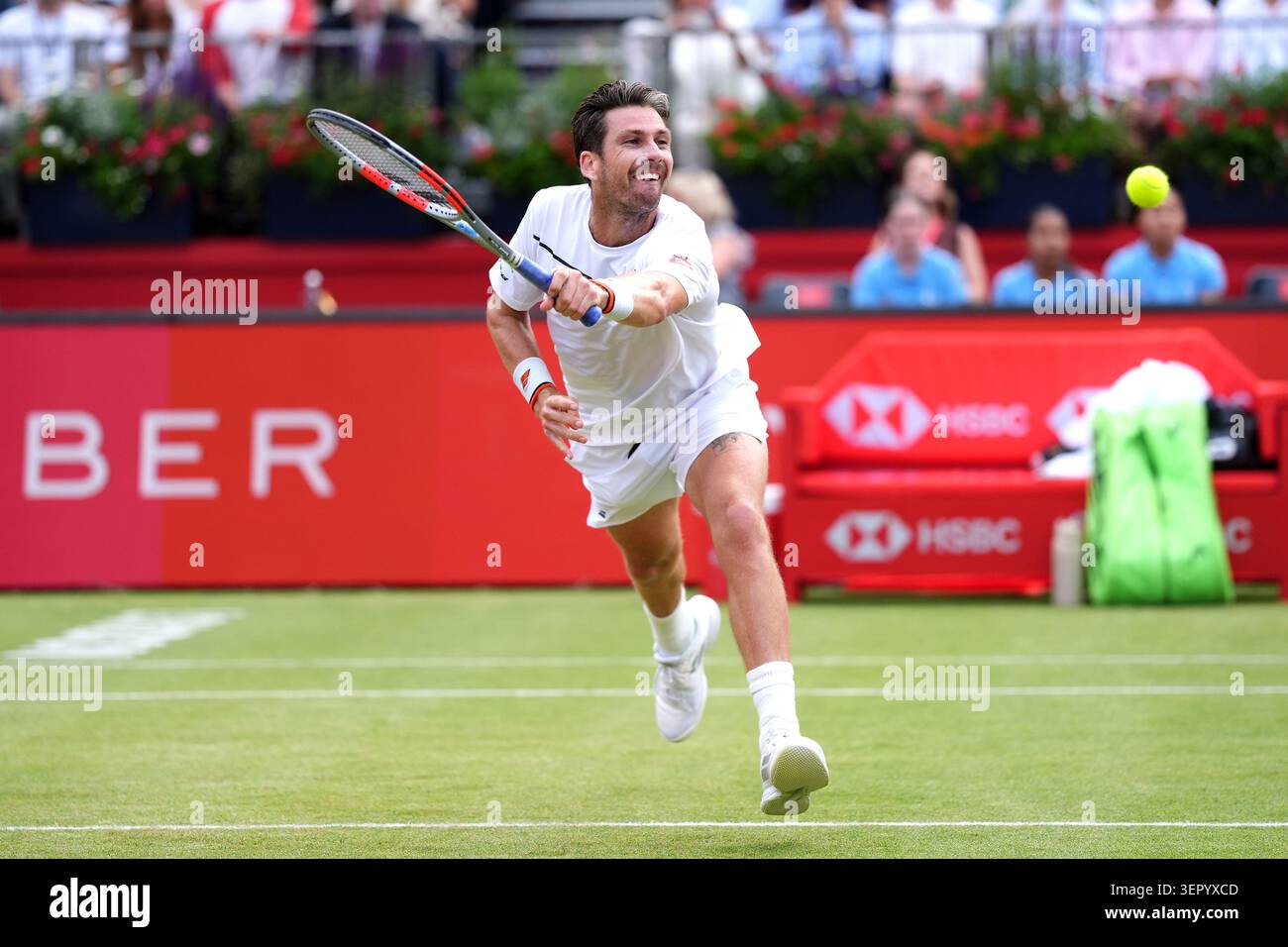 Great Britain's Cameron Norrie in action against Spain's Alejandro ...