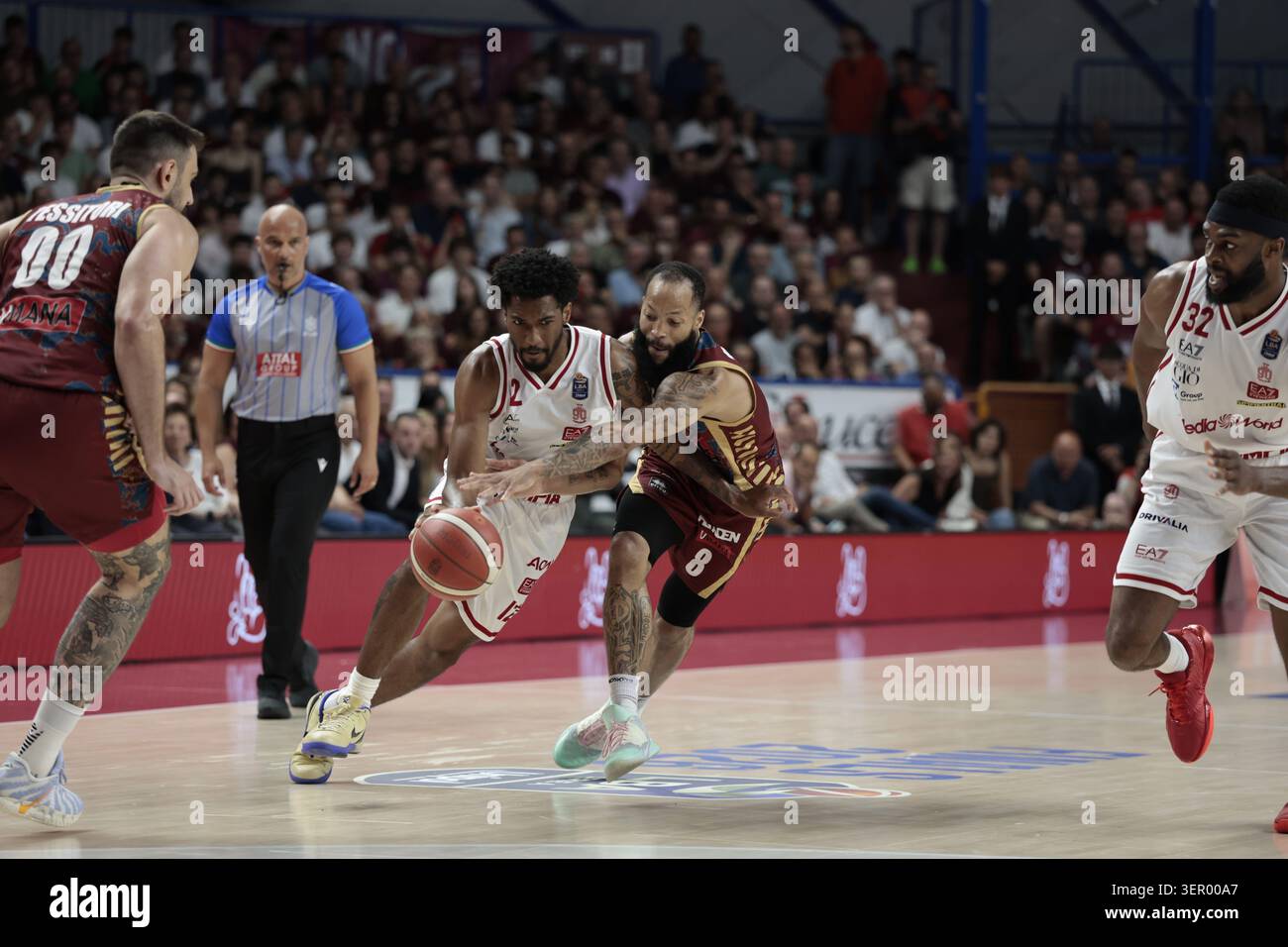 IPA85756322 - Emporio Armani Milano's ARMONI BROOKS in action against ...