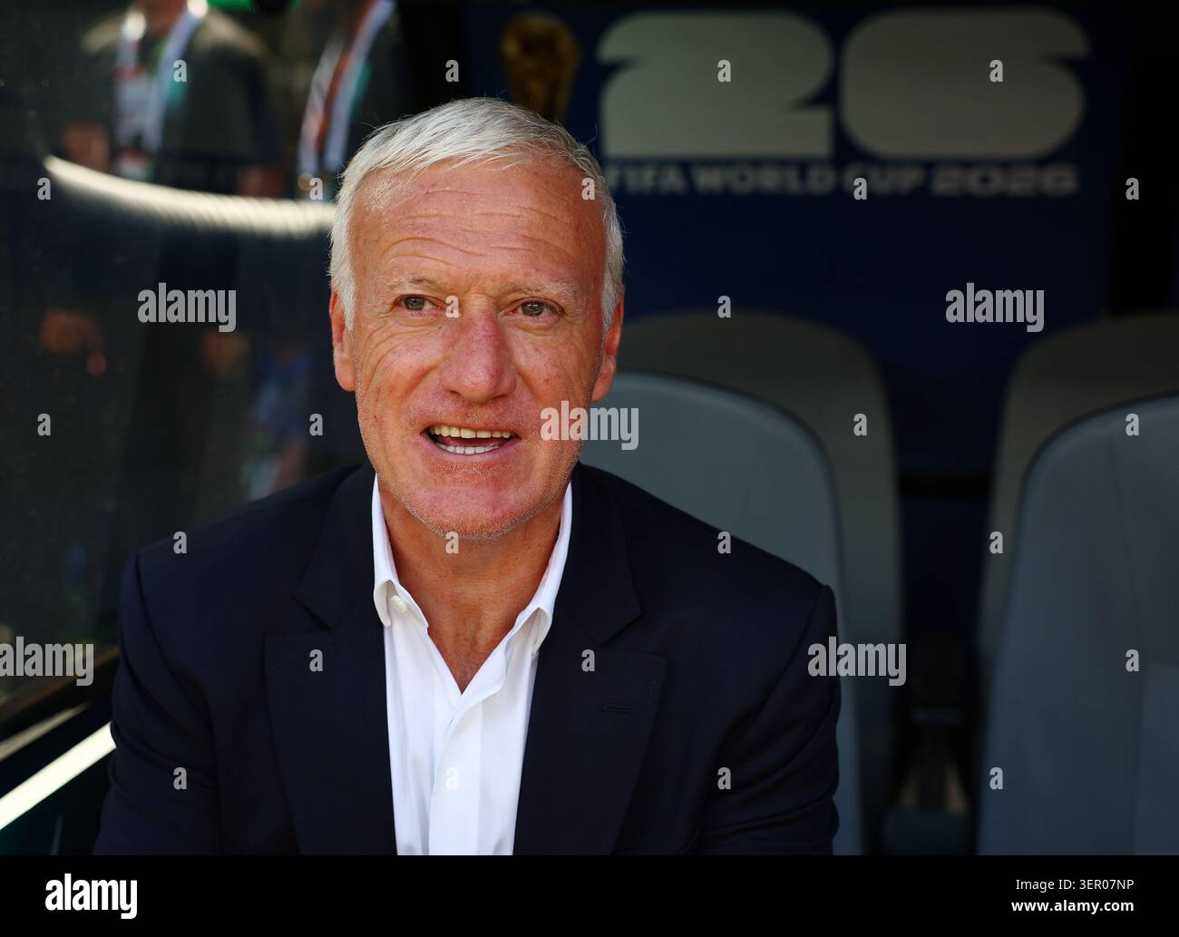 New Jersey, USA, 16th June 2026. Didier Deschamps, head coach of France ...