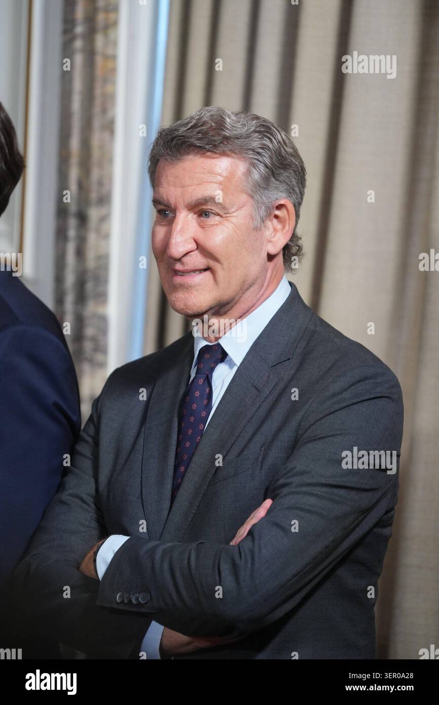 attending 25 anniversary of El Confidencial in Madrid on Tuesday, 16 ...