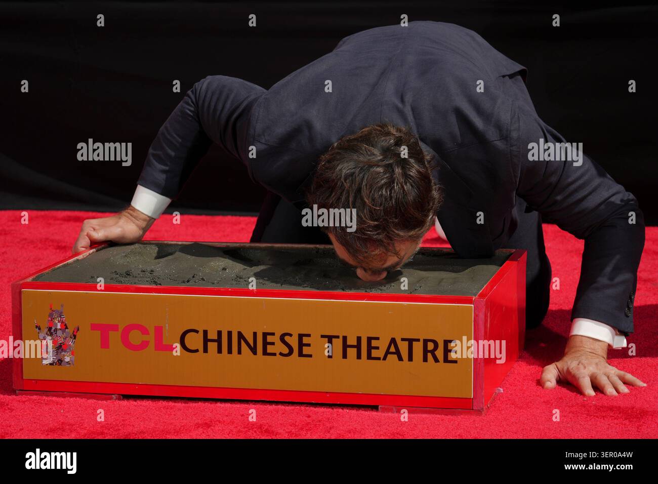 Javier Bardem is honored during his hand and footprint ceremony on ...