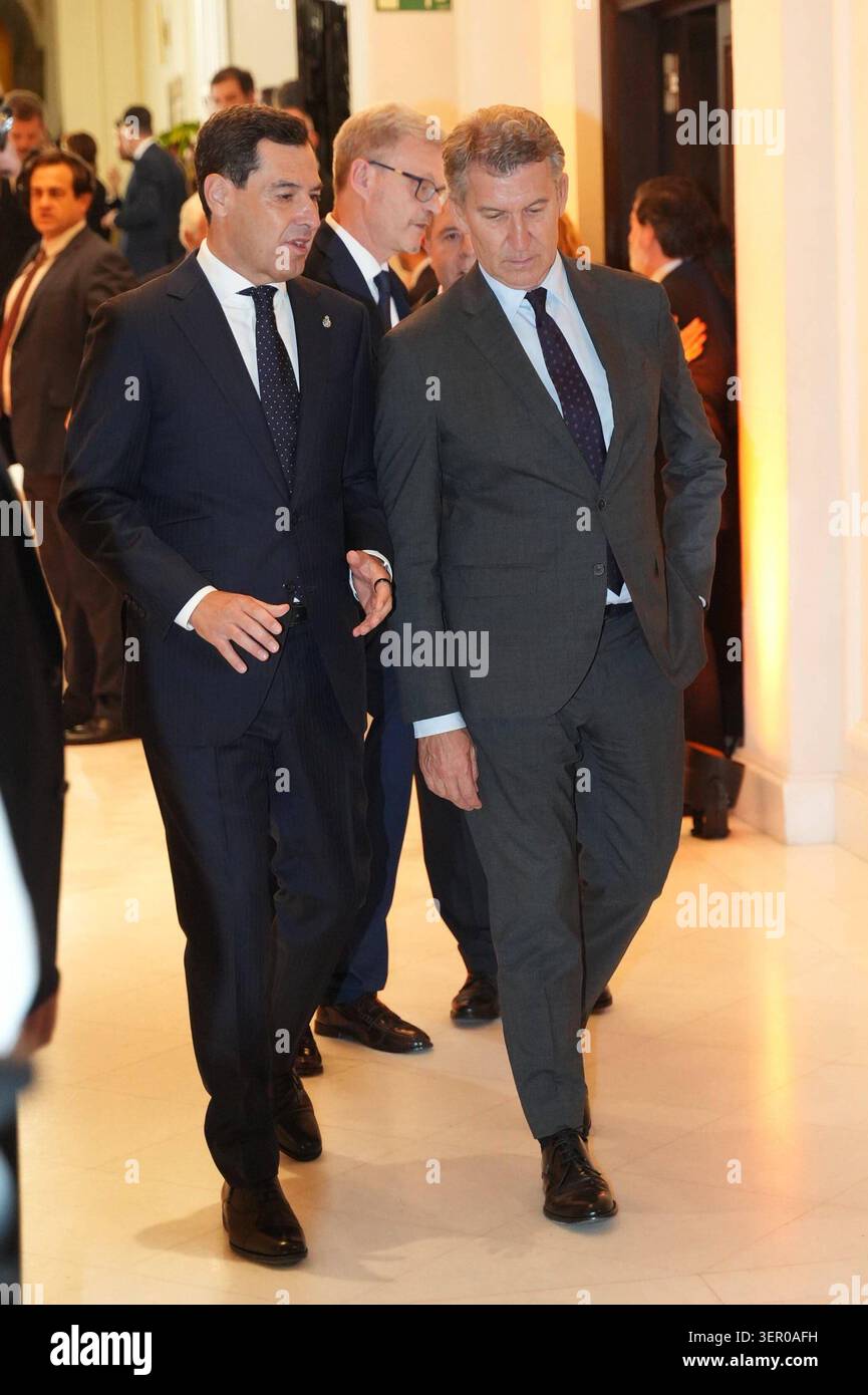 attending 25 anniversary of El Confidencial in Madrid on Tuesday, 16 ...