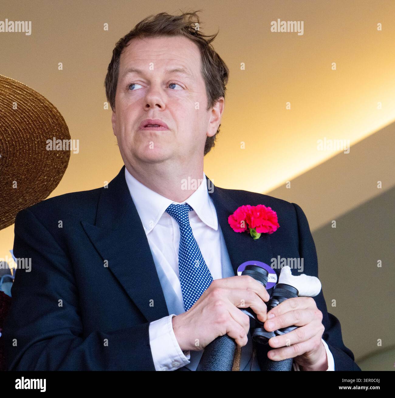 Tom Parker Bowles attending the first day of Royal Ascot 2026 at the ...