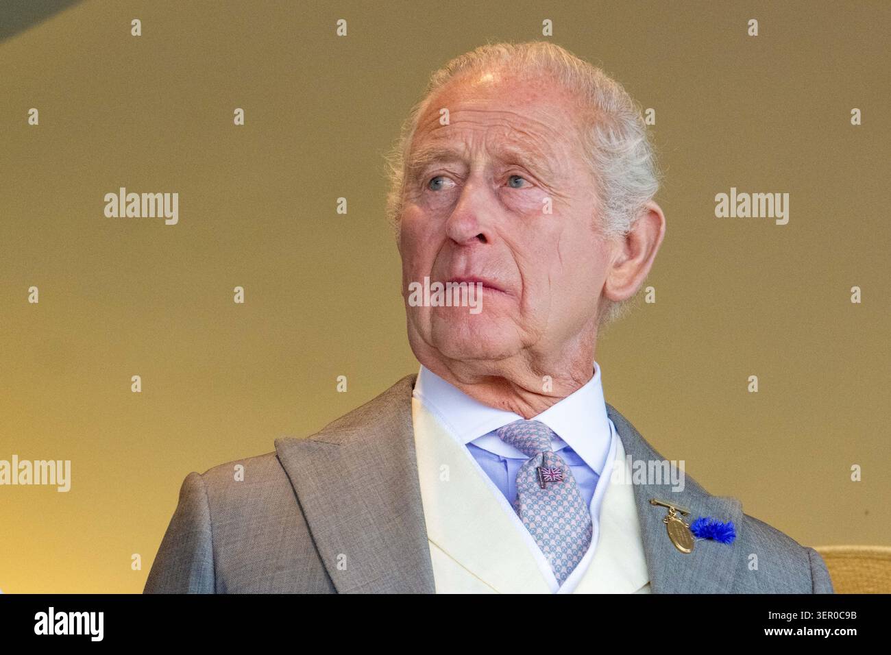 King Charles attending the first day of Royal Ascot 2026 at the Ascot ...