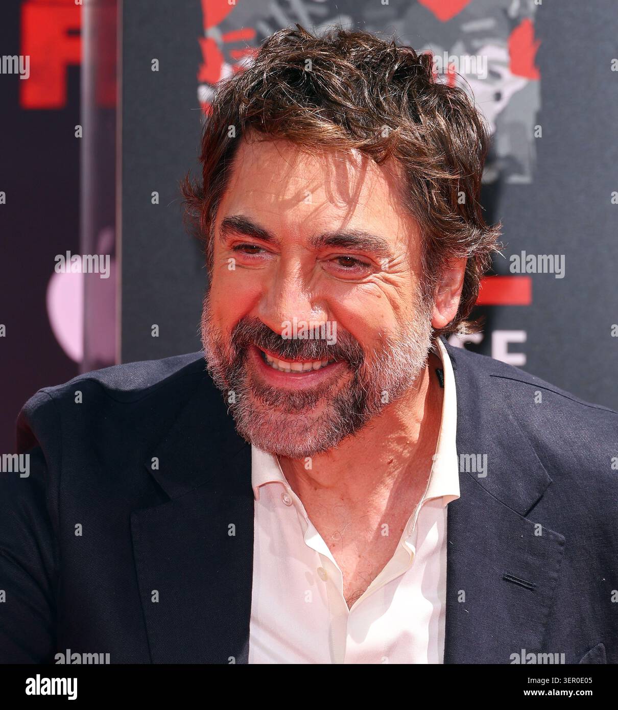 Javier Bardem arrives at Javier Bardem Hand and Footprint Ceremony held ...