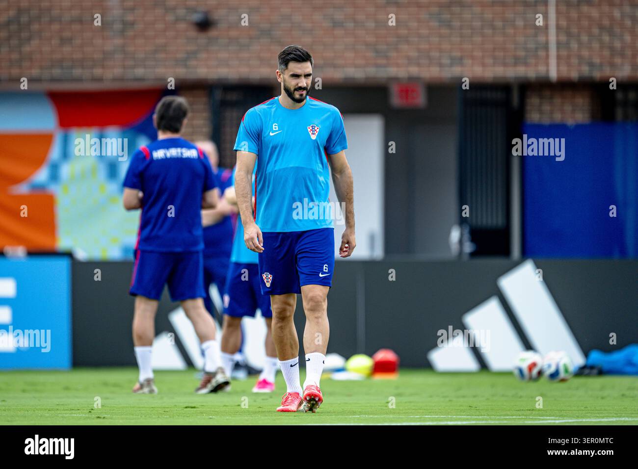 DALLAS - Josip Sutalo of Croatia during the 2026 World Cup, Croatia ...