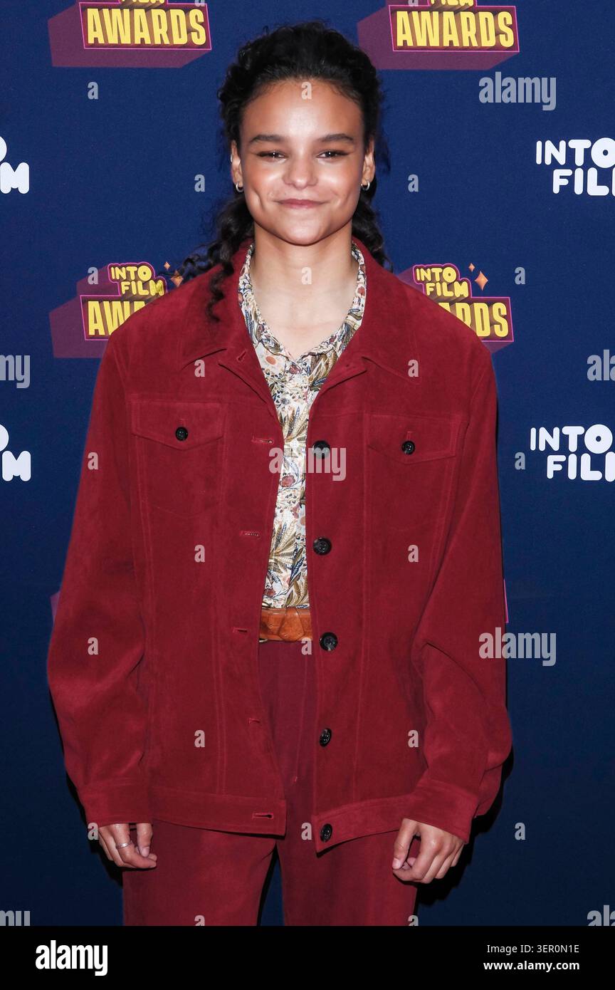 Chloe Lea at the presentation of the Into Film Awards 2026 at the Odeon ...