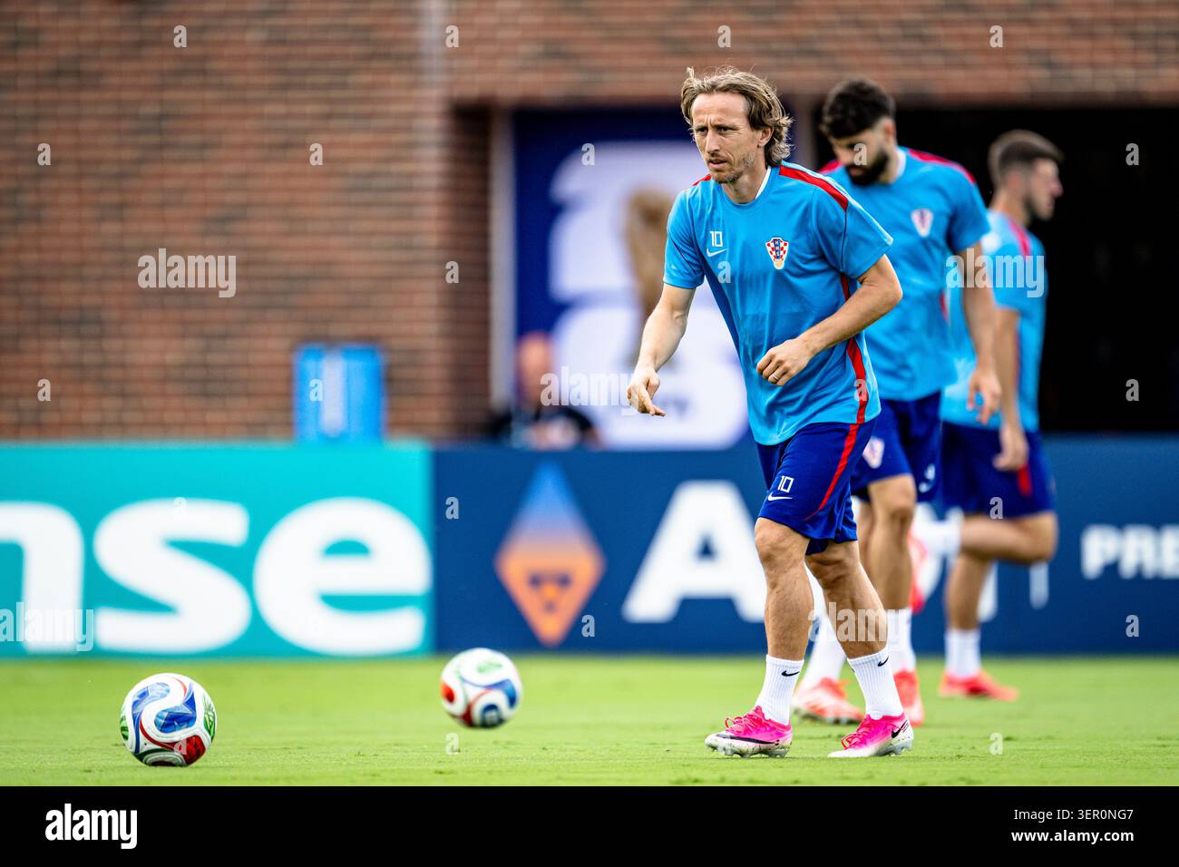 DALLAS - Luka Modric of Croatia during the 2026 World Cup, Croatia ...