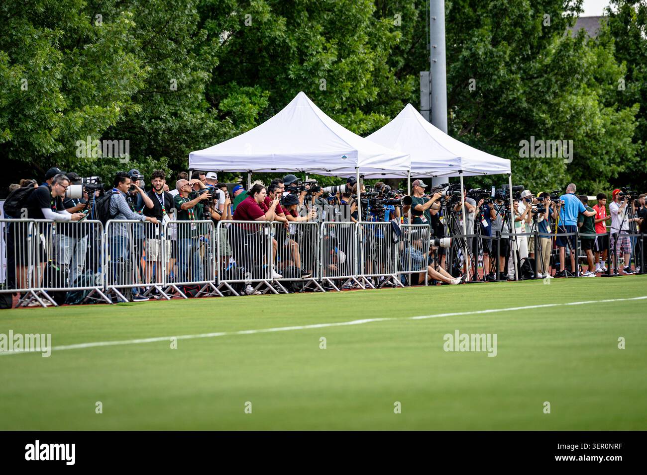 DALLAS - Media interest during the 2026 World Cup, Croatia's training ...