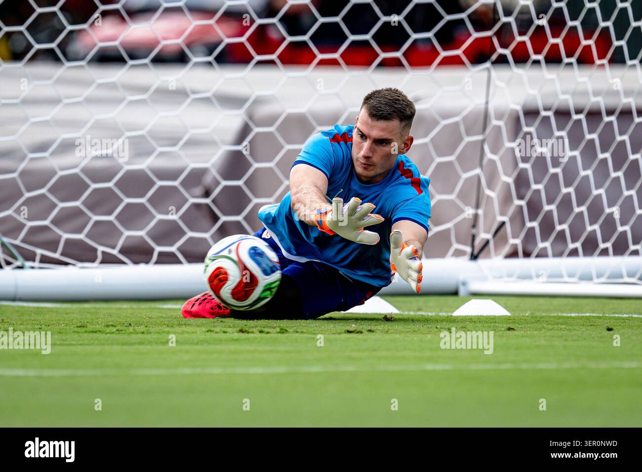 DALLAS - Croatia goalkeeper Dominik Livakovic during the 2026 World Cup ...