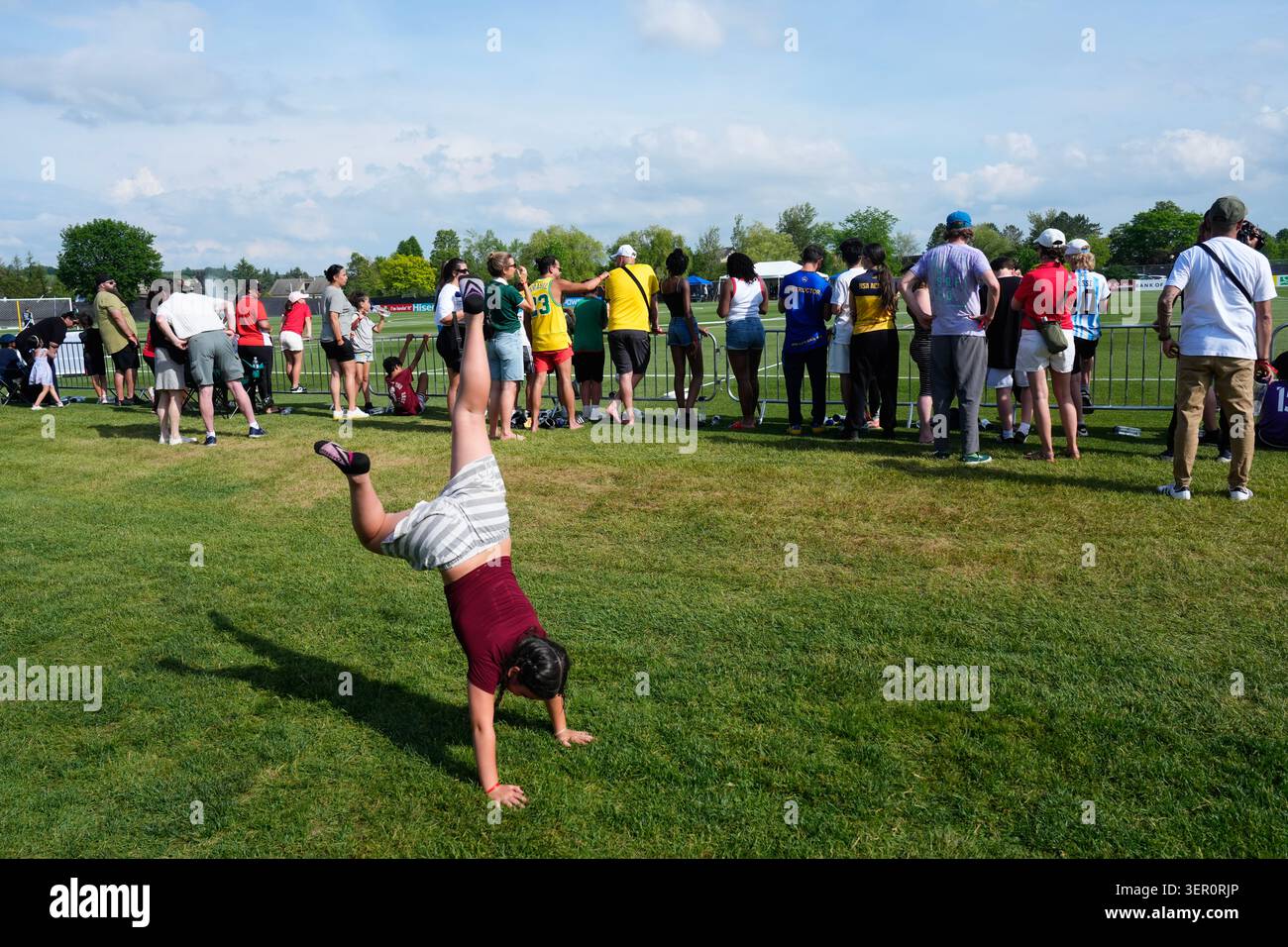 Fans gather to watch Panama train at their World Cup base in New ...
