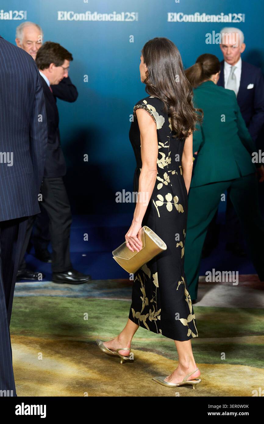 Queen Letizia of Spain attends 25th anniversary of the newspaper 'El ...